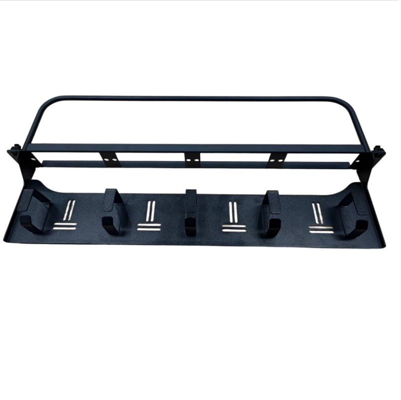 1U 19'' Cable Management Panel with 5 Detachable Plastic D-rings and ...