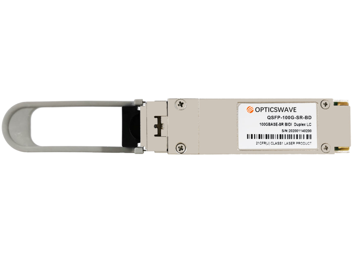 QSFP28-100G QSFP28 BIDI 850nm & 900nm 100m LC MMF DDM Optical Transcei ...