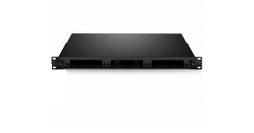 1U Slide-Out Rack Mount LGX Fiber Enclosure unloaded, holds up to 3 LG