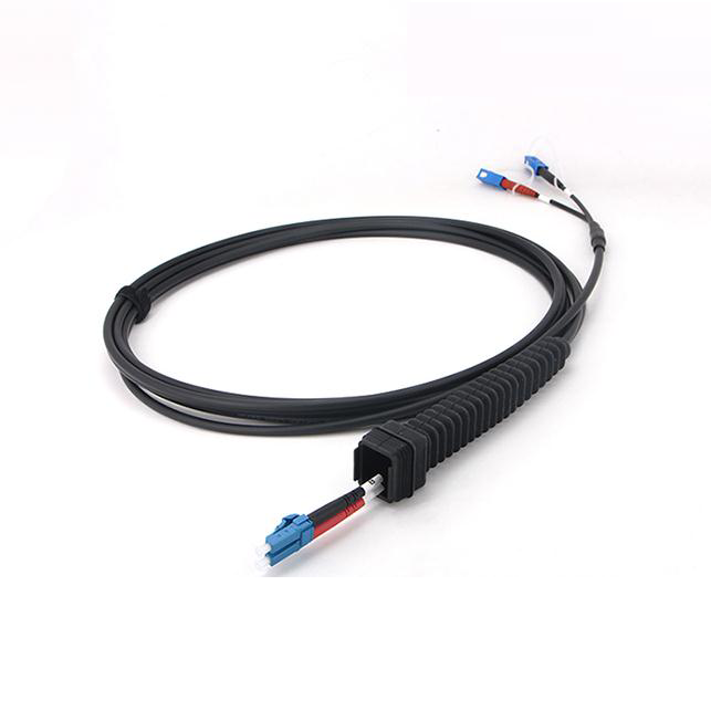 Duplex LC NSN Flexible Boot 2Core LC Waterproof NSN Boot 5.0mm Patch C