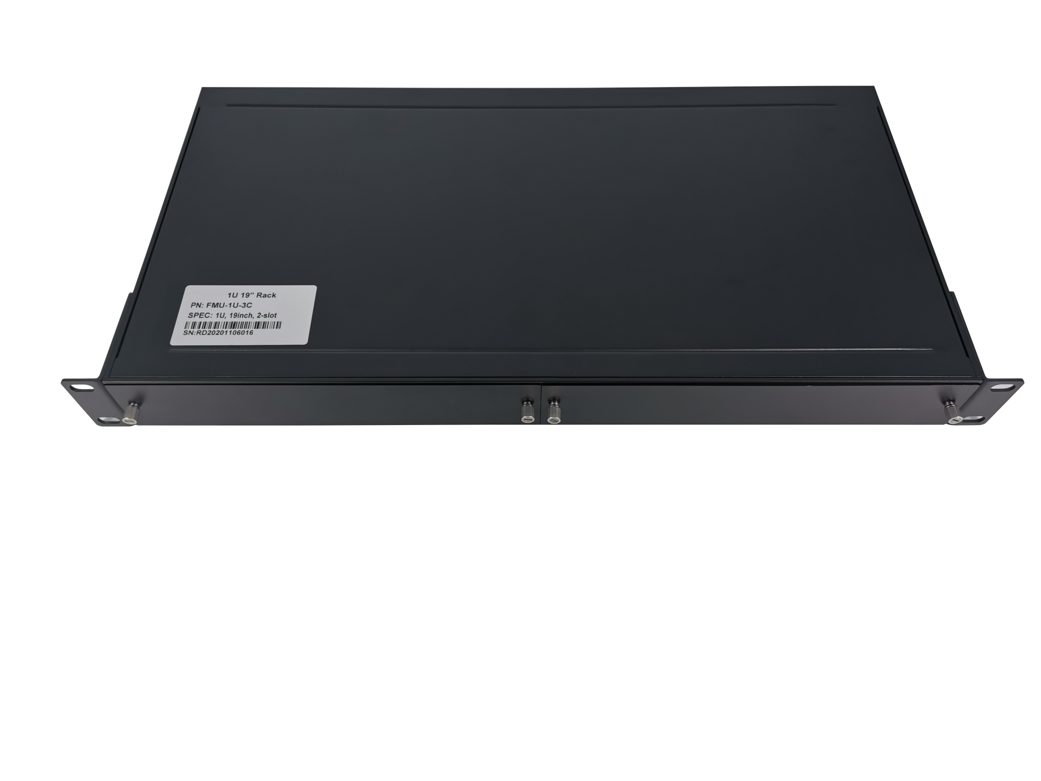 FMU Series 2-Slot 1U Rack Chassis Unloaded, Holds up to 2 Units FMU Se ...